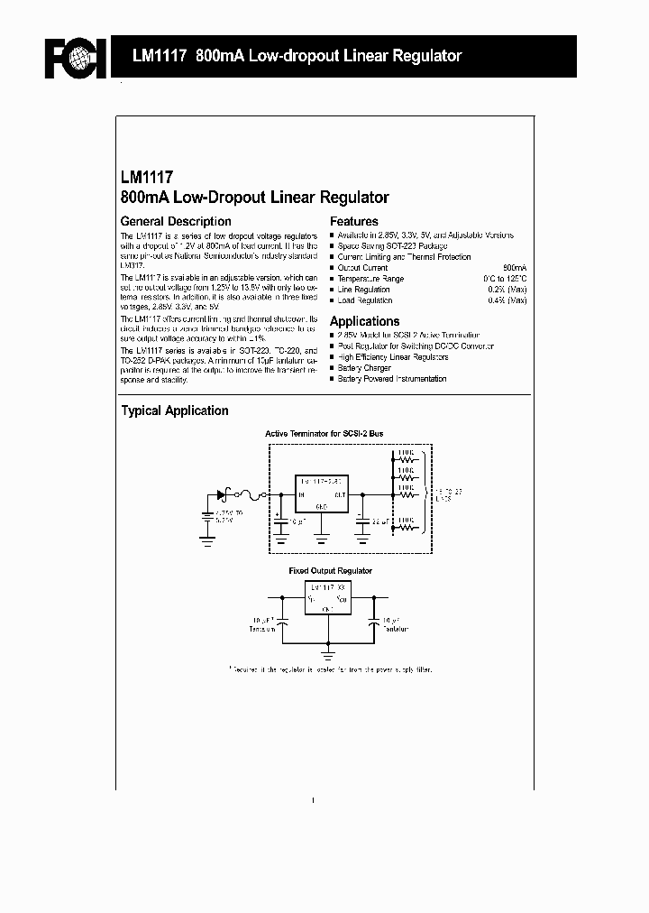 LM1117-50-252_6485492.PDF Datasheet Download --- IC-ON-LINE