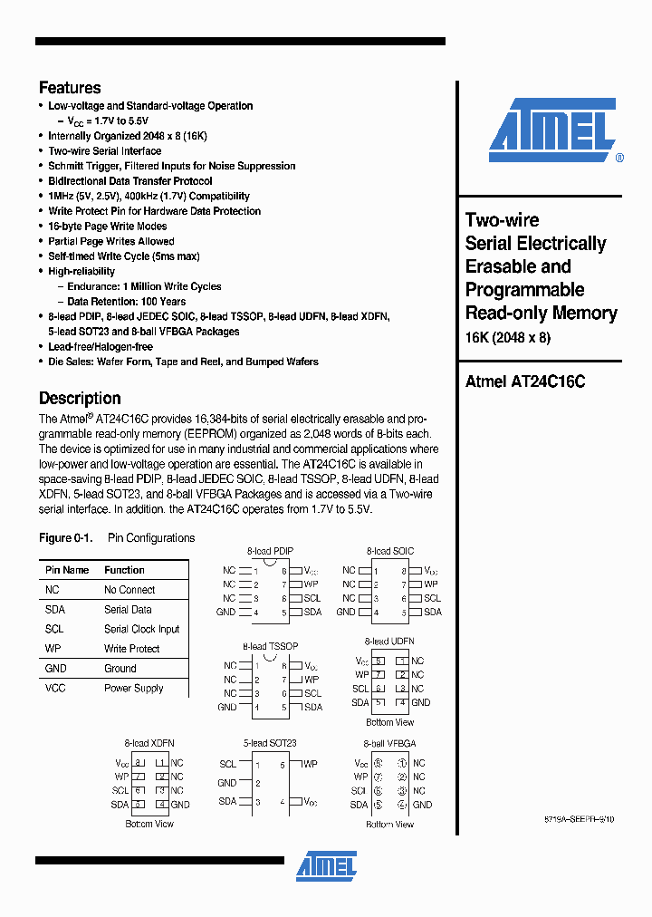 AT24C16C-SSHM-T_6528247.PDF Datasheet Download --- IC-ON-LINE