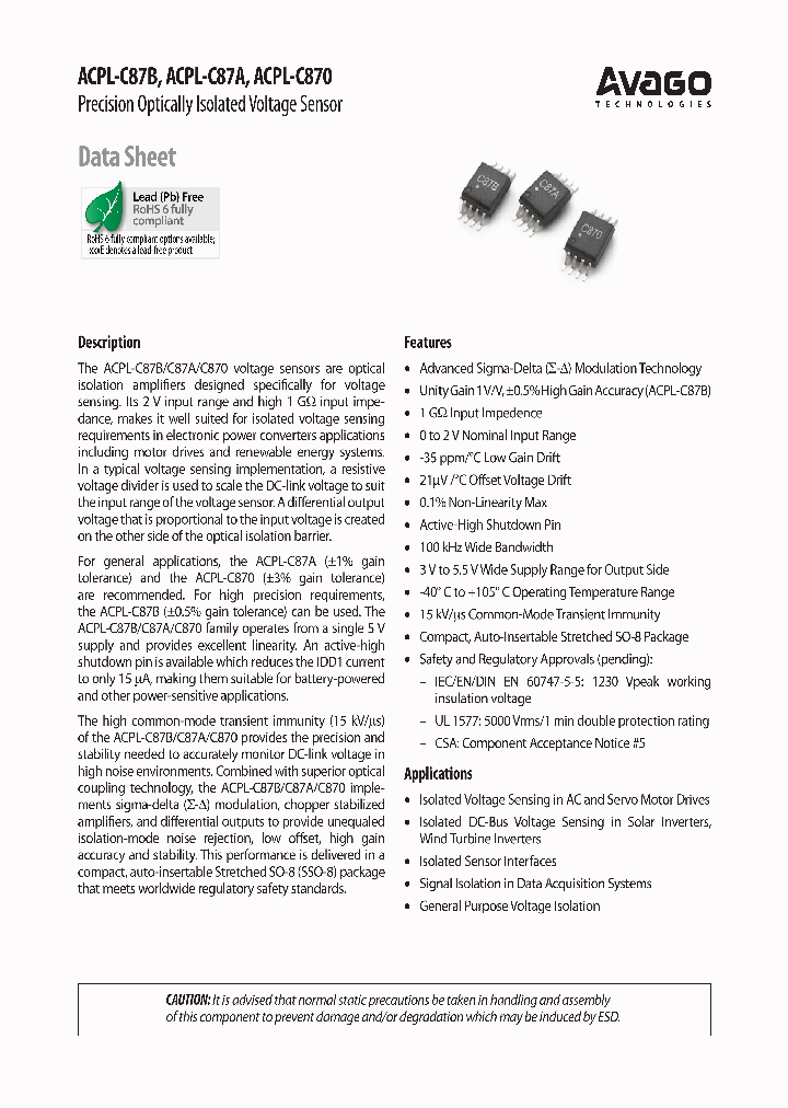 ACPL-C87B-500E_6933149.PDF Datasheet Download --- IC-ON-LINE