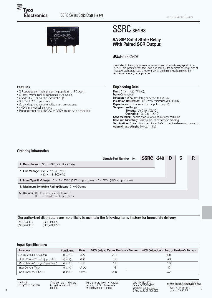 SSRC_6939276.PDF Datasheet Download --- IC-ON-LINE