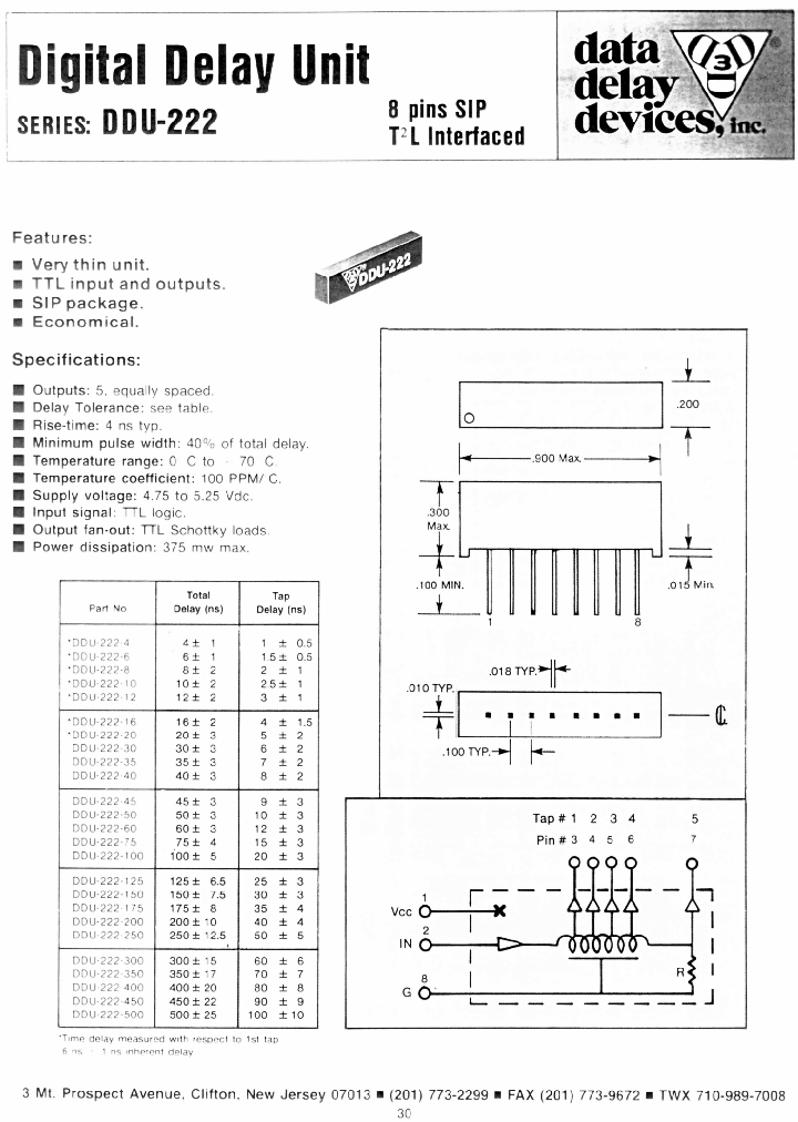 DDU-222-10_6780715.PDF Datasheet Download --- IC-ON-LINE