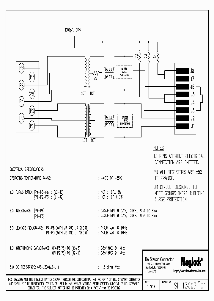 SI-13007_6797372.PDF Datasheet Download --- IC-ON-LINE