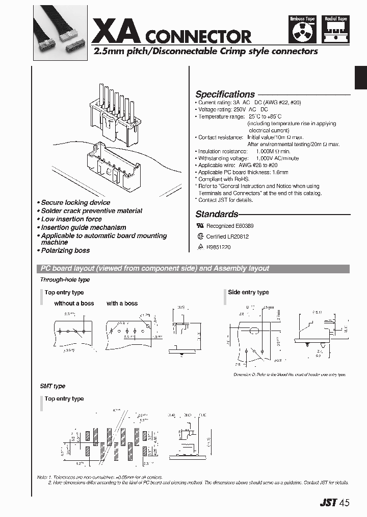 SXA-001T-P06_6845131.PDF Datasheet Download --- IC-ON-LINE