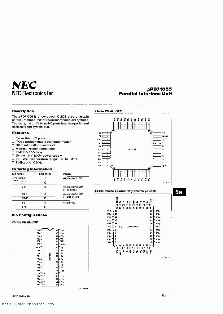 D71055C_6878984.PDF Datasheet Download --- IC-ON-LINE