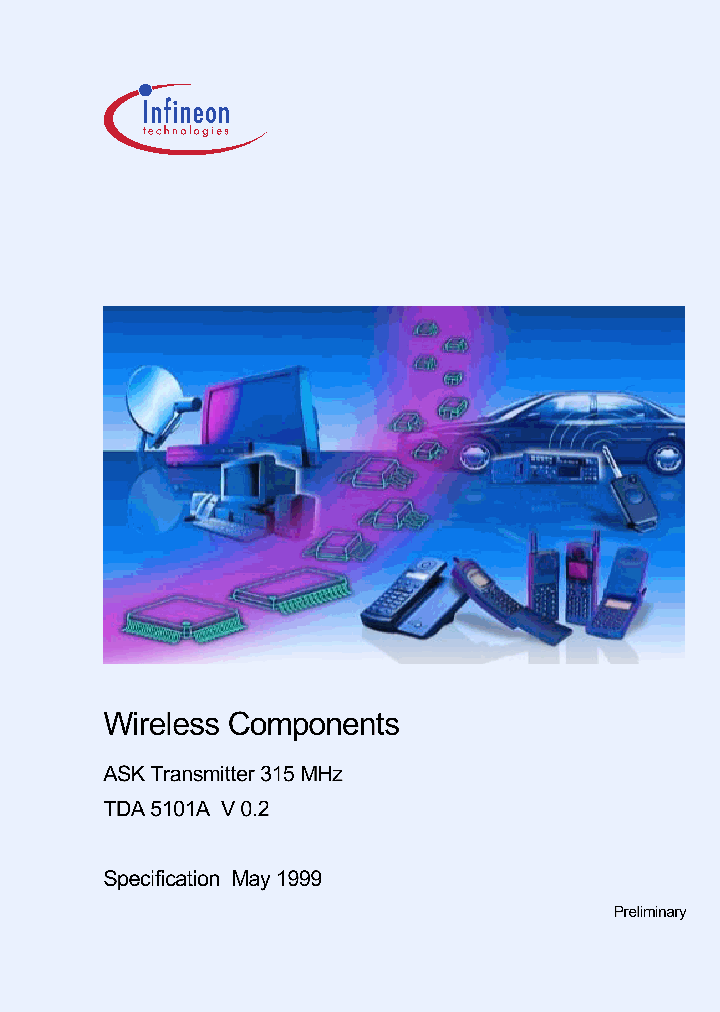 TDA5101A_6983759.PDF Datasheet Download --- IC-ON-LINE