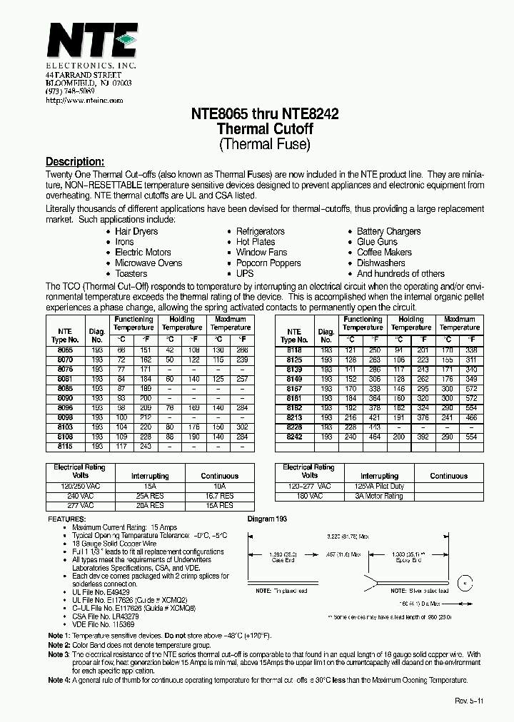 NTE8065_7095976.PDF Datasheet Download --- IC-ON-LINE