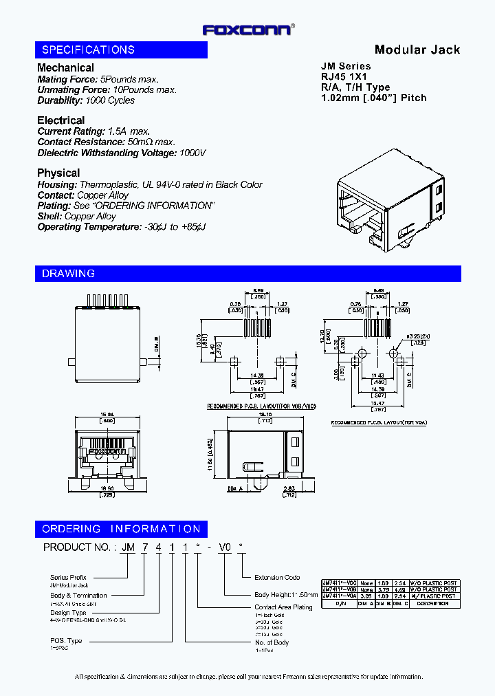 JM74111-V0C_7092628.PDF Datasheet Download --- IC-ON-LINE