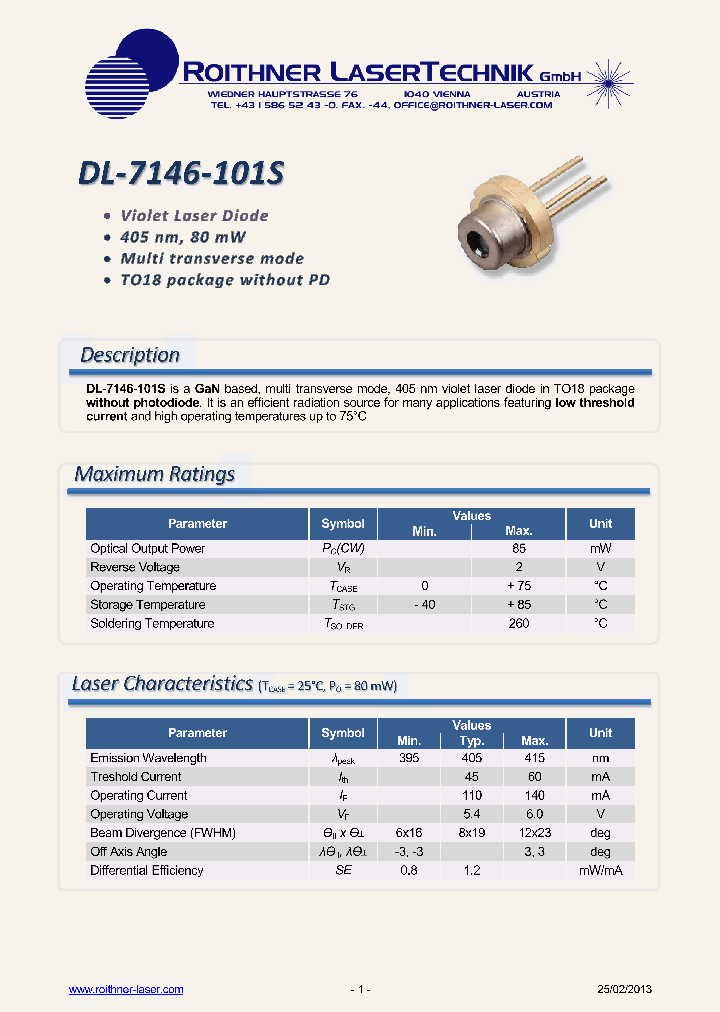 DL-7146-101S_7220499.PDF Datasheet Download --- IC-ON-LINE