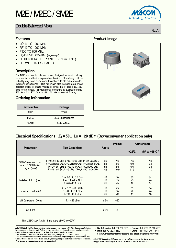 M2E_7255054.PDF Datasheet Download --- IC-ON-LINE