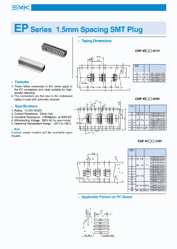 CGP4508-0101_7256488.PDF Datasheet Download --- IC-ON-LINE