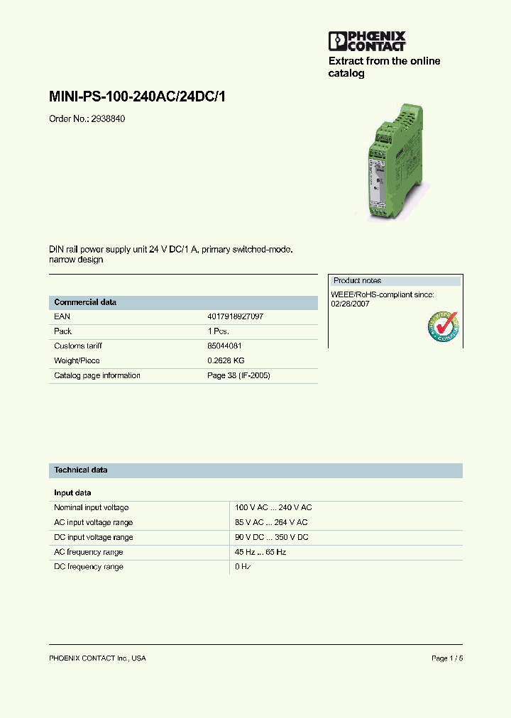 2938840_7259532.PDF Datasheet Download --- IC-ON-LINE