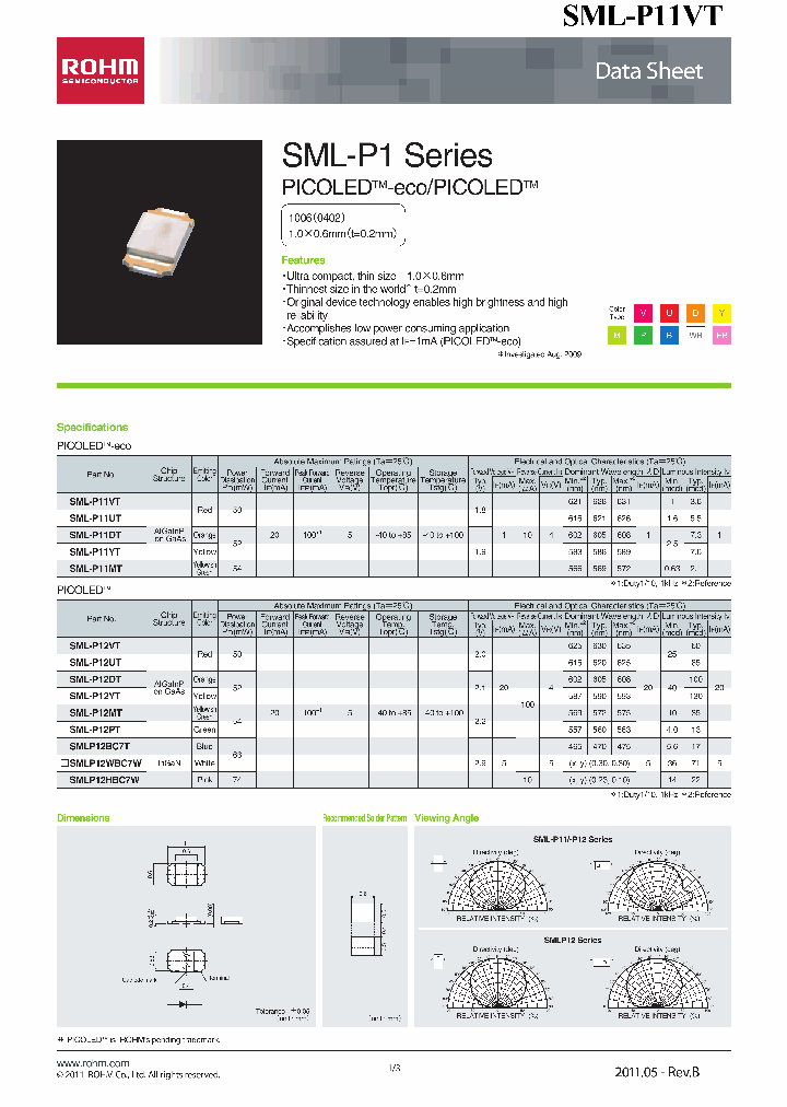 SMLP12HBC7W_7410433.PDF Datasheet Download --- IC-ON-LINE