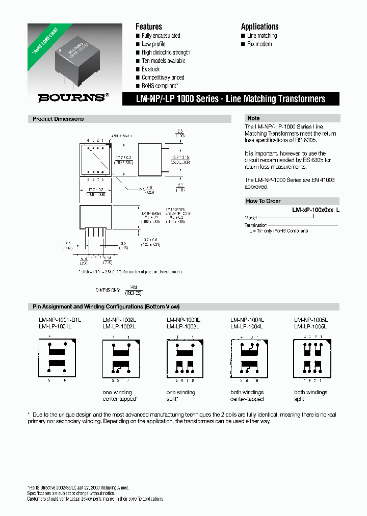 LM-LP-1001L_7440190.PDF Datasheet Download --- IC-ON-LINE