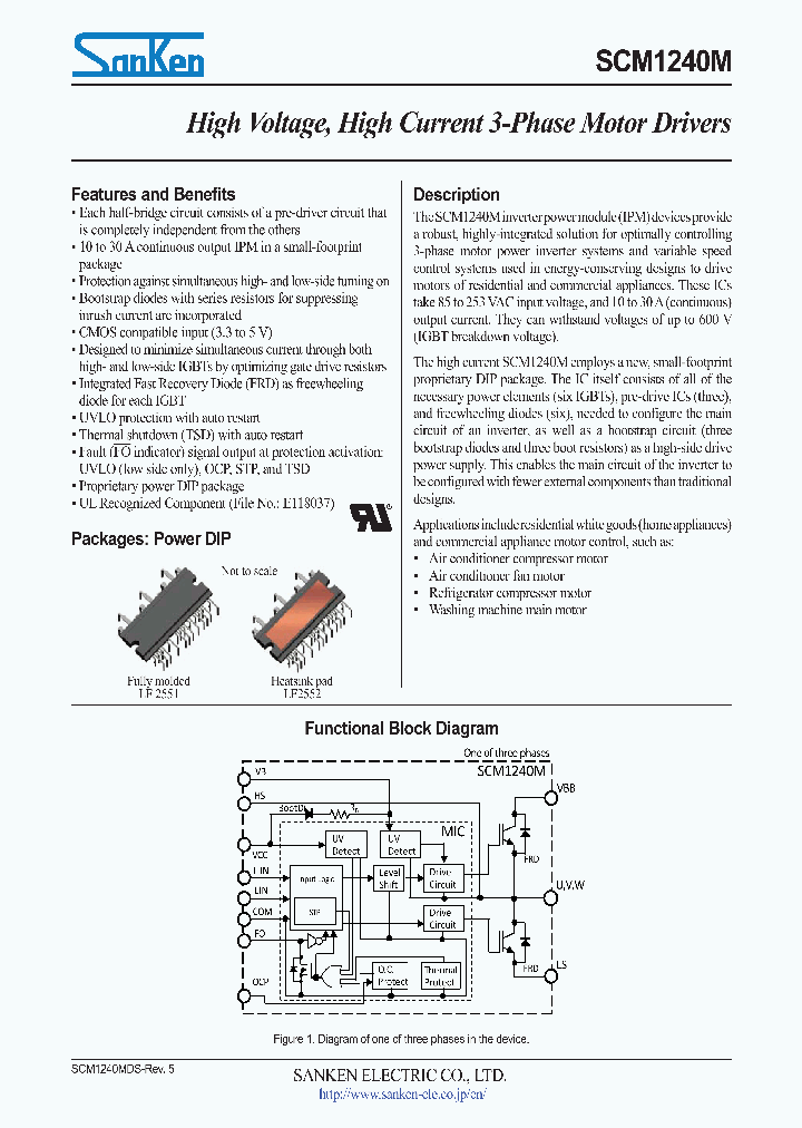 SCM1240M_7474633.PDF Datasheet Download --- IC-ON-LINE