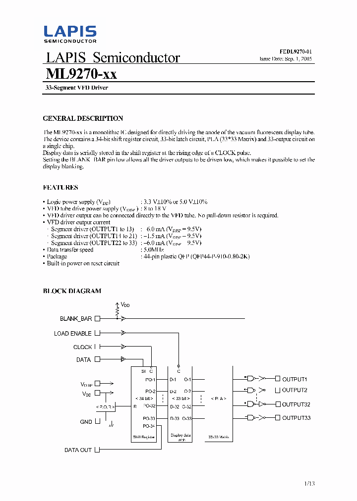ML9270-01_7560088.PDF Datasheet Download --- IC-ON-LINE