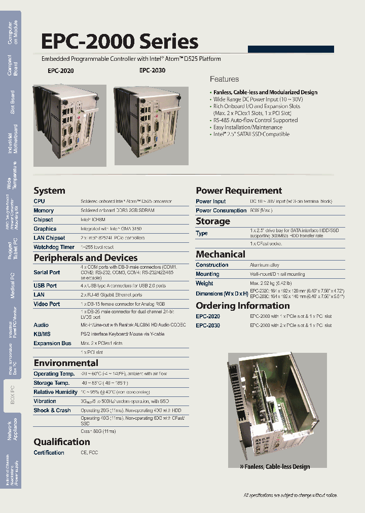 EPC-2000_7588828.PDF Datasheet Download --- IC-ON-LINE