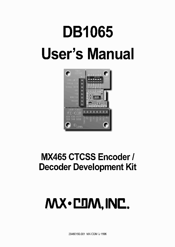 DB1065_7609906.PDF Datasheet Download --- IC-ON-LINE