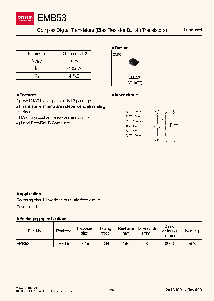 EMB53_7644514.PDF Datasheet Download --- IC-ON-LINE