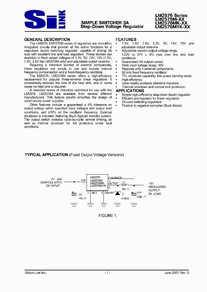 LM2576_7668044.PDF Datasheet Download --- IC-ON-LINE