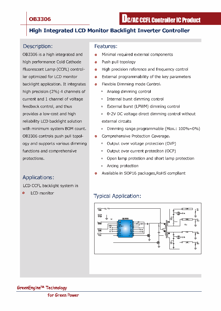 OB3306_7675460.PDF Datasheet Download --- IC-ON-LINE