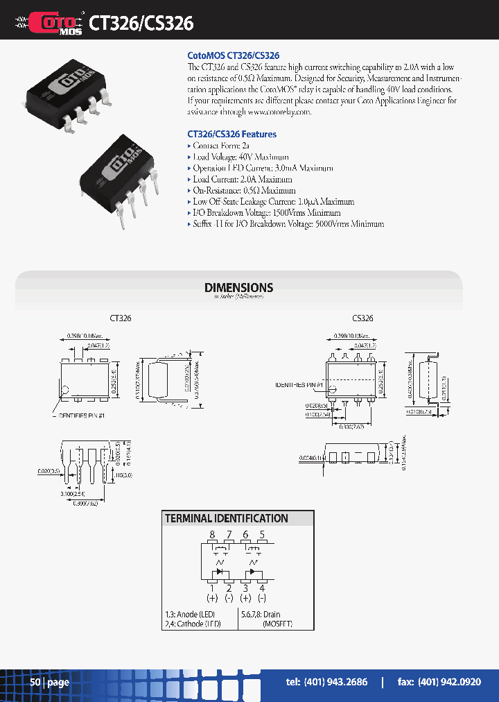 CT326_7710589.PDF Datasheet Download --- IC-ON-LINE