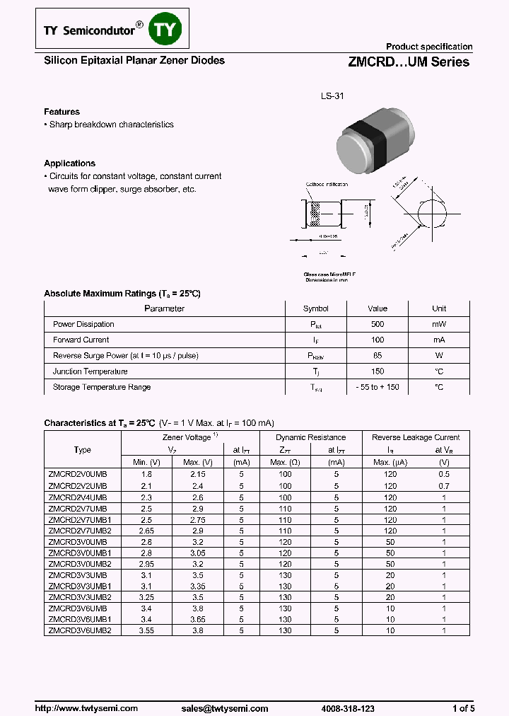 ZMCRD27UMB_7725613.PDF Datasheet Download --- IC-ON-LINE