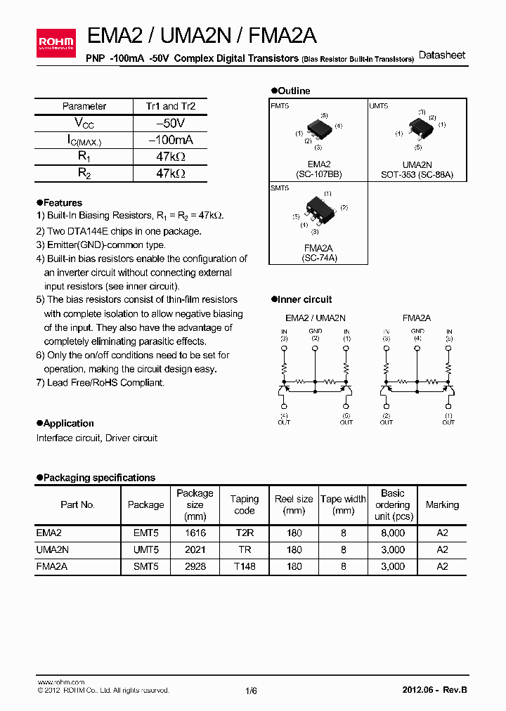 EMA2_7760629.PDF Datasheet Download --- IC-ON-LINE