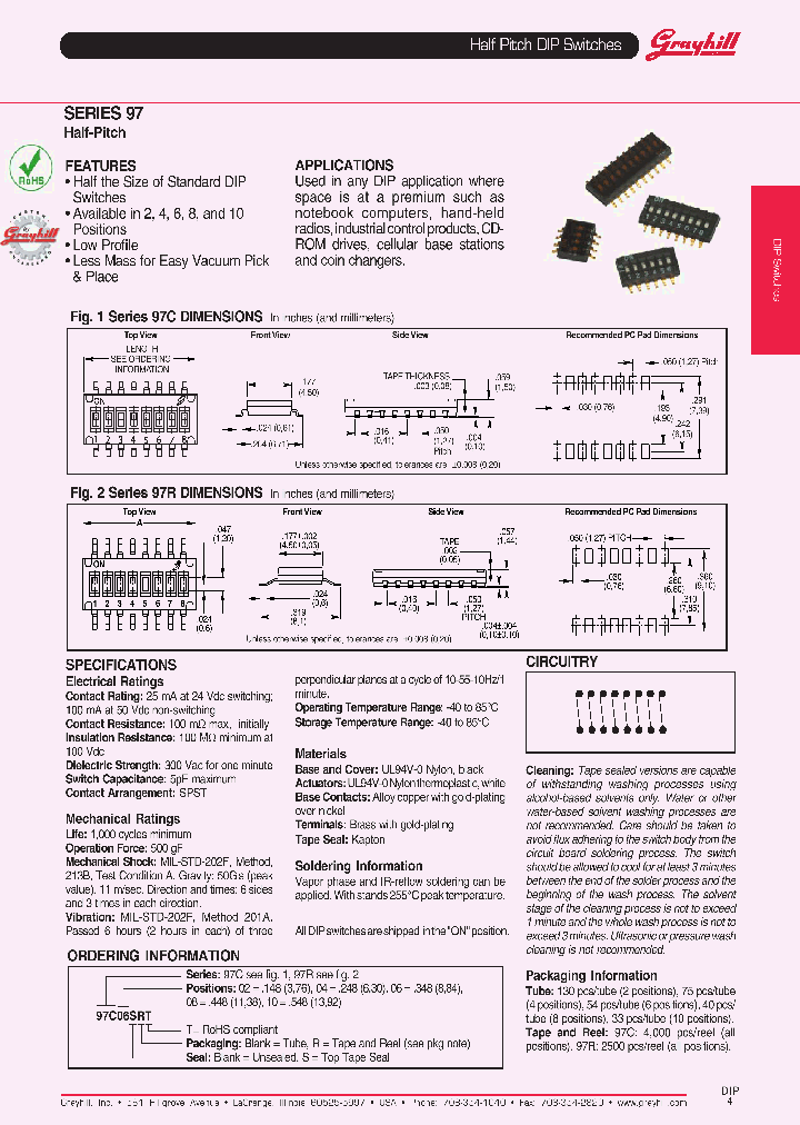 97C08SRT_8011731.PDF Datasheet Download --- IC-ON-LINE