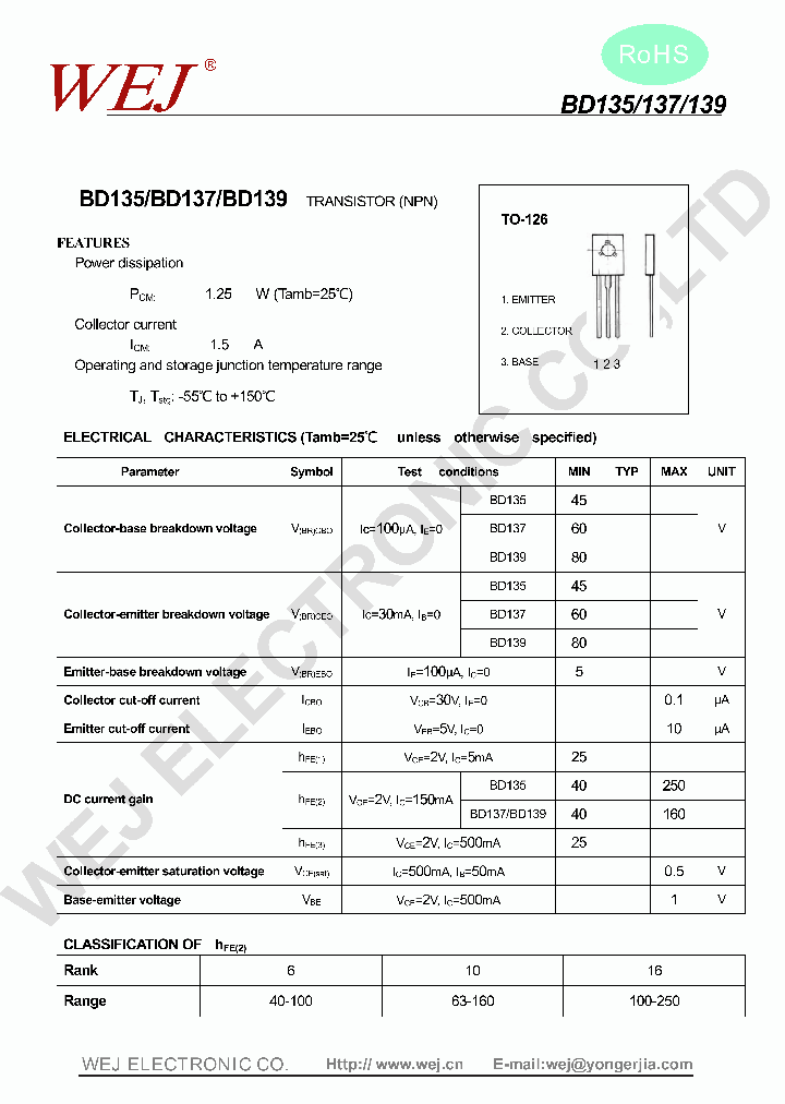 BD139_8021506.PDF Datasheet Download --- IC-ON-LINE
