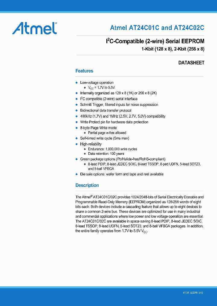 AT24C02C_8198990.PDF Datasheet Download --- IC-ON-LINE