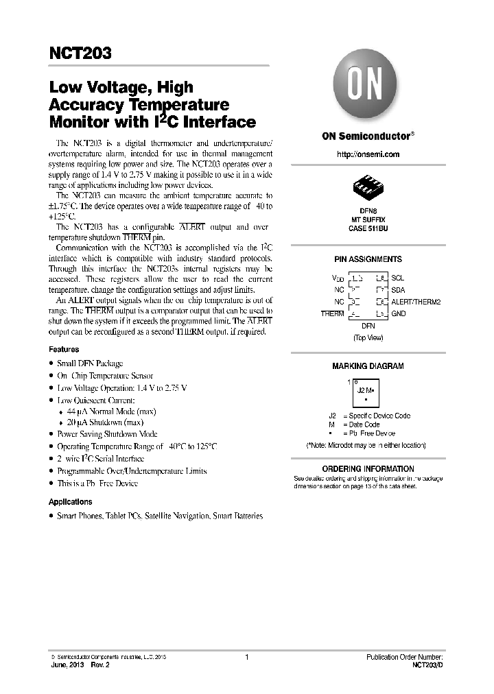 NCT203_8211787.PDF Datasheet Download --- IC-ON-LINE