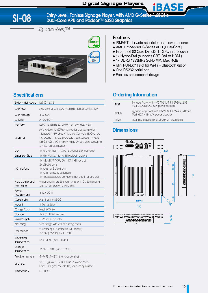 SI-08M_8217060.PDF Datasheet Download --- IC-ON-LINE