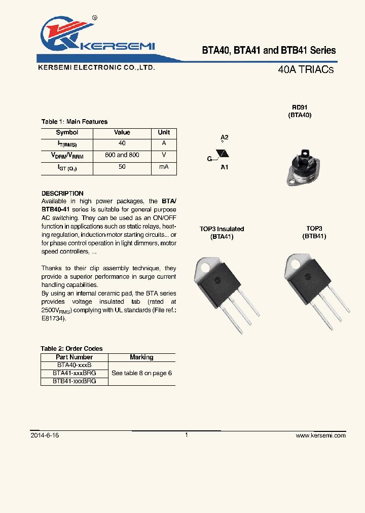 BTA41-800B_8218631.PDF Datasheet Download --- IC-ON-LINE