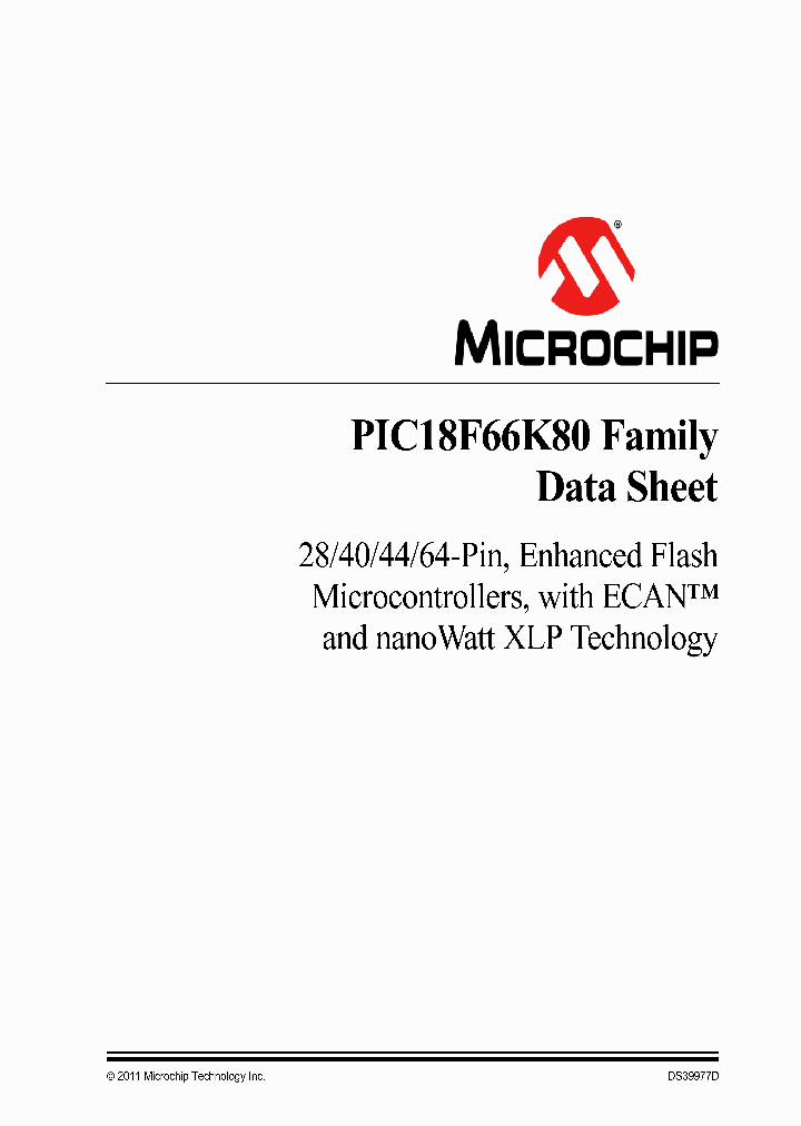 PIC18F25K80ESOIC_8229923.PDF Datasheet Download --- IC-ON-LINE