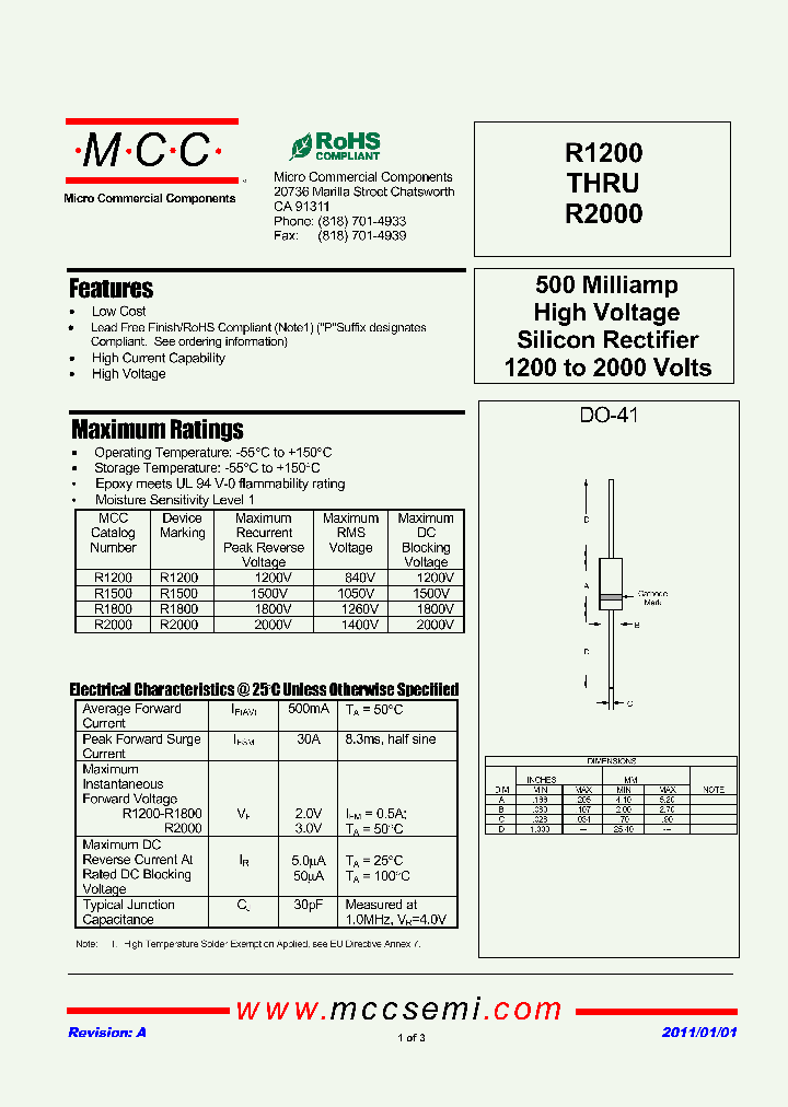 R1500_8233832.PDF Datasheet Download --- IC-ON-LINE