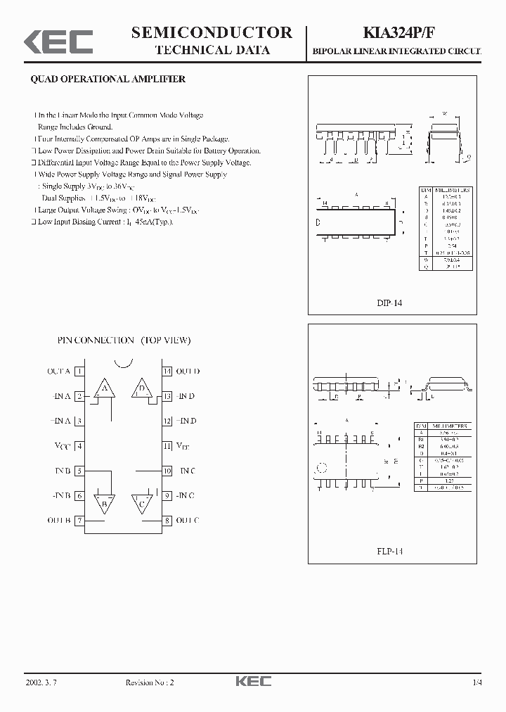 KIA324P-15_8245579.PDF Datasheet Download --- IC-ON-LINE