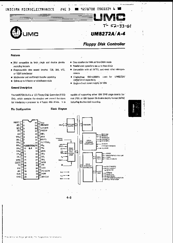 UM8272_8280737.PDF Datasheet Download --- IC-ON-LINE