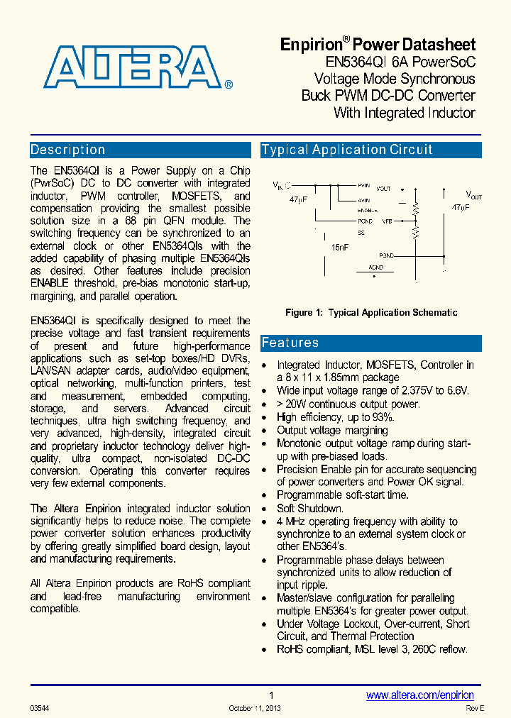 EVB-EN5364QI_8281644.PDF Datasheet Download --- IC-ON-LINE