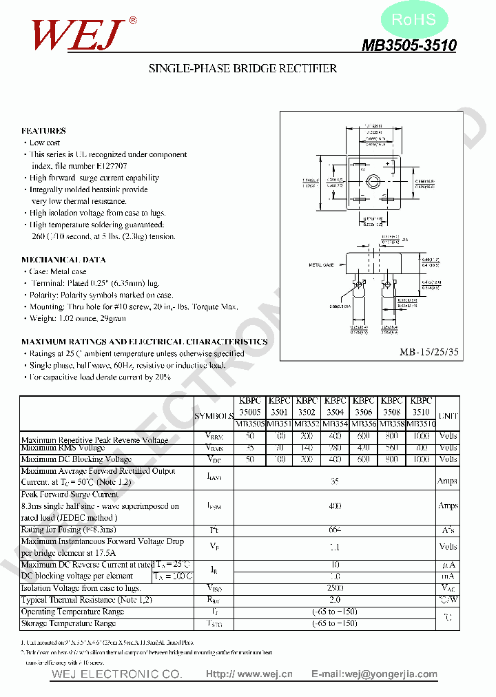 MB358_8323555.PDF Datasheet Download --- IC-ON-LINE