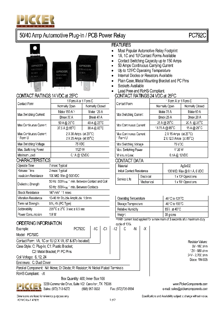 PC729C-1A-C-12C-N-X_8352218.PDF Datasheet Download --- IC-ON-LINE