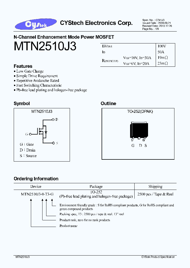 MTN2510J3_8371070.PDF Datasheet Download --- IC-ON-LINE