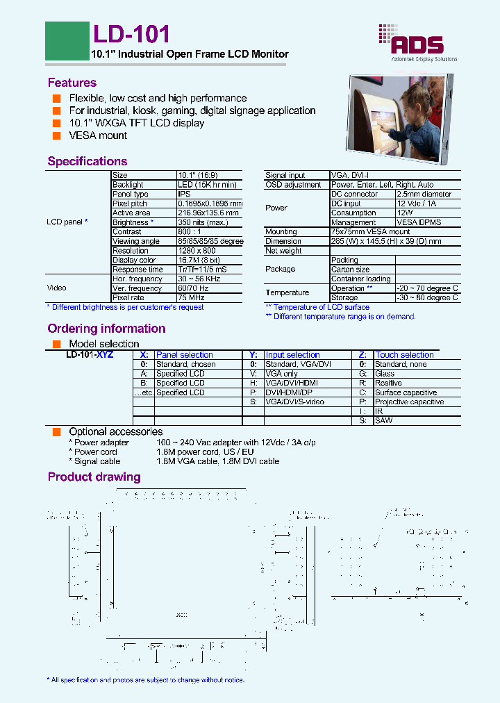 LD-101-AHO_8371601.PDF Datasheet Download --- IC-ON-LINE