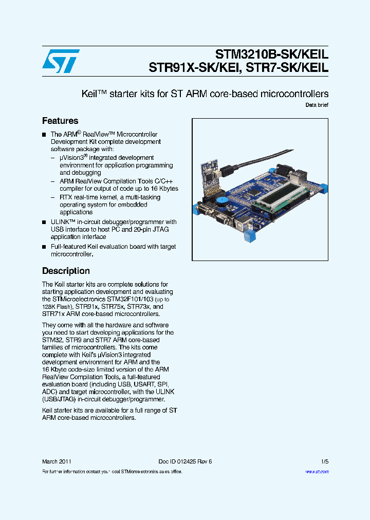 STR7-SKKEIL_8387927.PDF Datasheet Download --- IC-ON-LINE