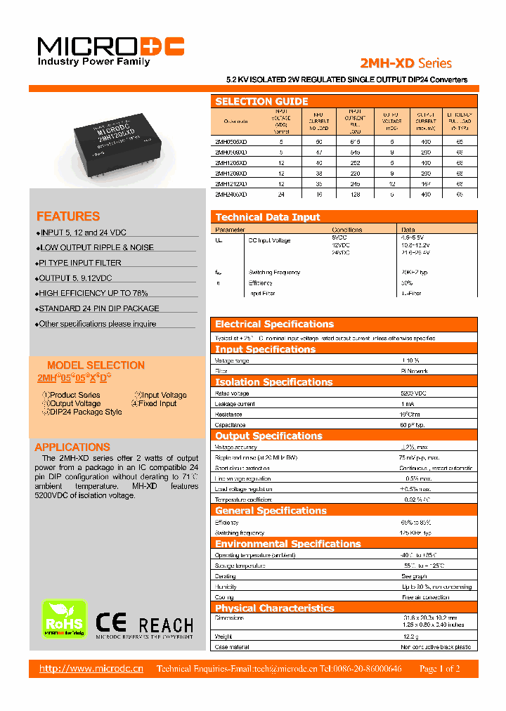 2MH0509XD_8398135.PDF Datasheet Download --- IC-ON-LINE