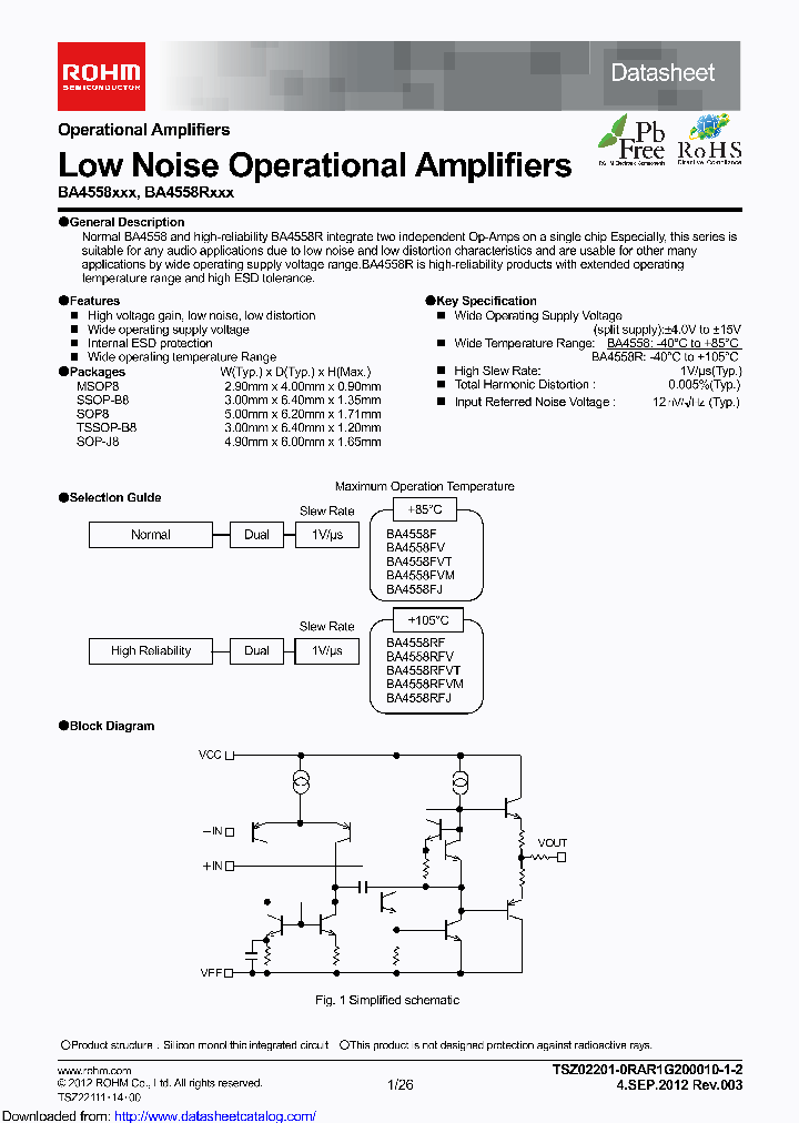 BA4558FVM-GTR_8432090.PDF Datasheet Download --- IC-ON-LINE