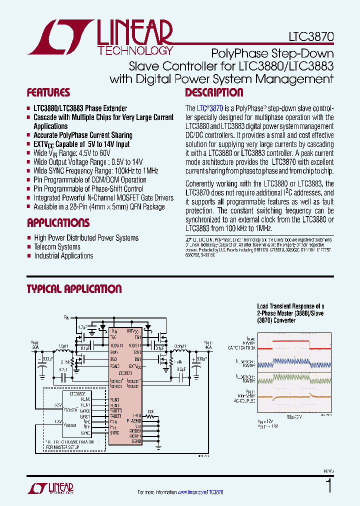 LTC3870-15_8441182.PDF Datasheet Download --- IC-ON-LINE