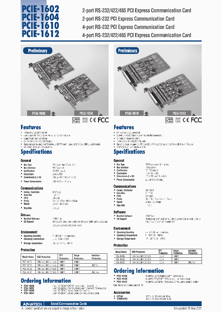 PCIE-1612B_8484340.PDF Datasheet Download --- IC-ON-LINE