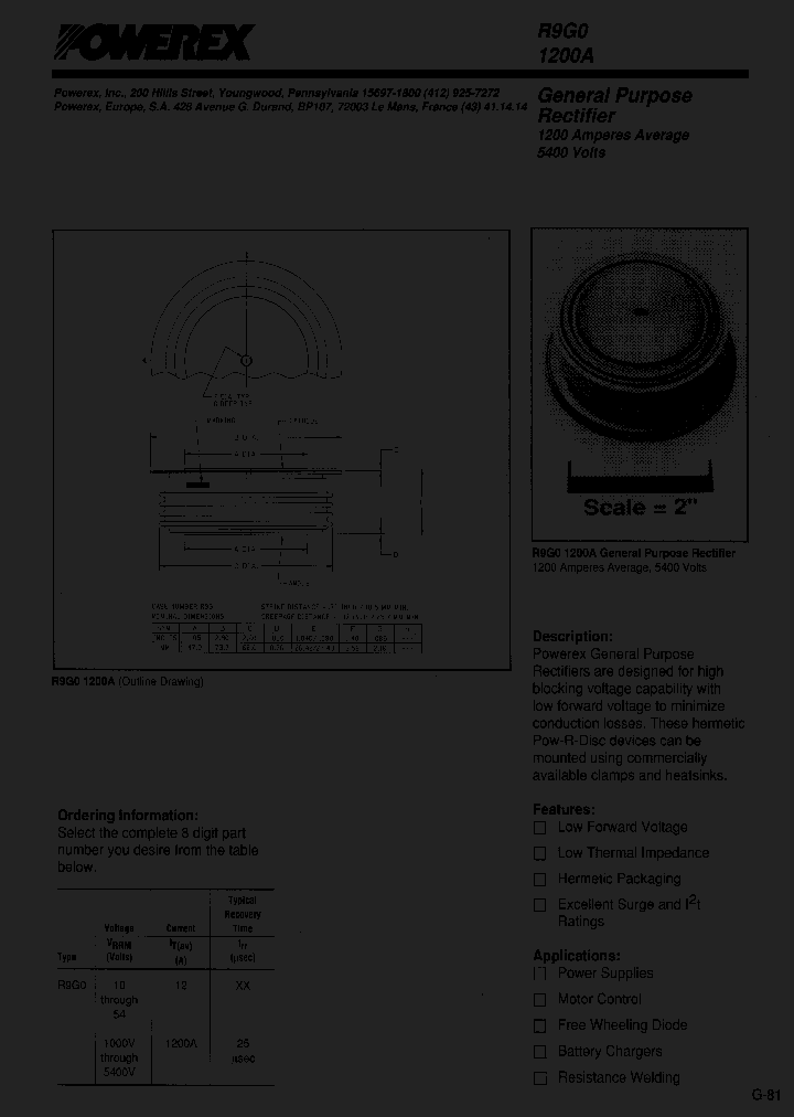 R9G00412_8591903.PDF Datasheet Download --- IC-ON-LINE