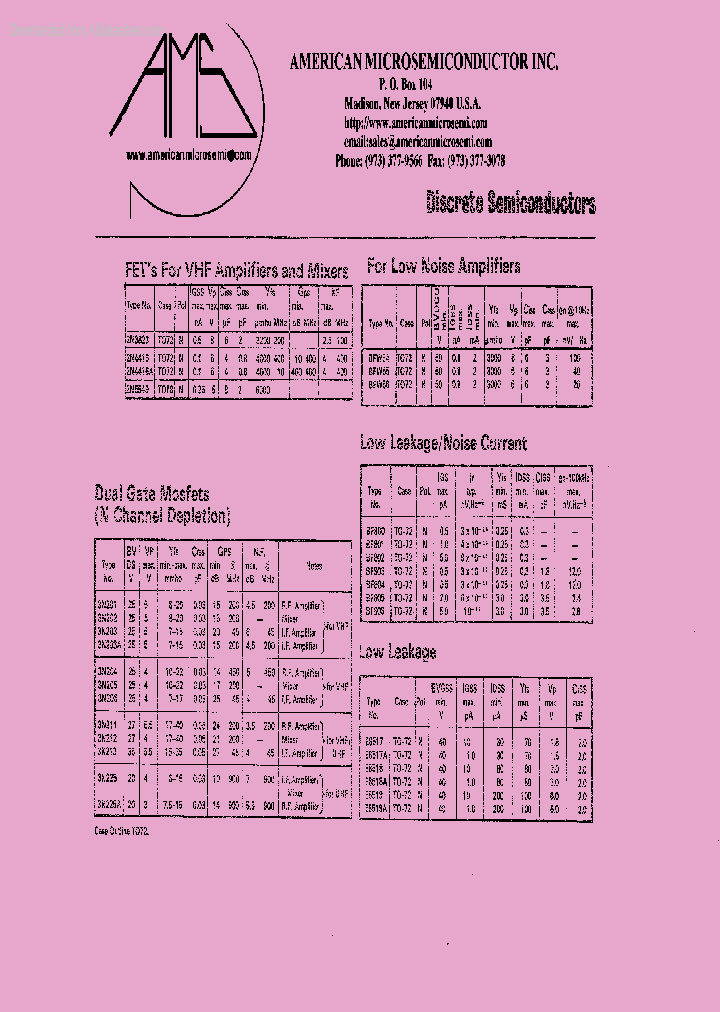 3N206_8676655.PDF Datasheet Download --- IC-ON-LINE
