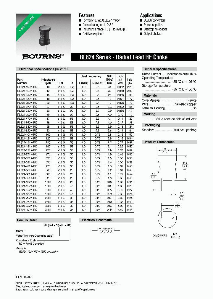 RL824-101K-RC_8730376.PDF Datasheet Download --- IC-ON-LINE